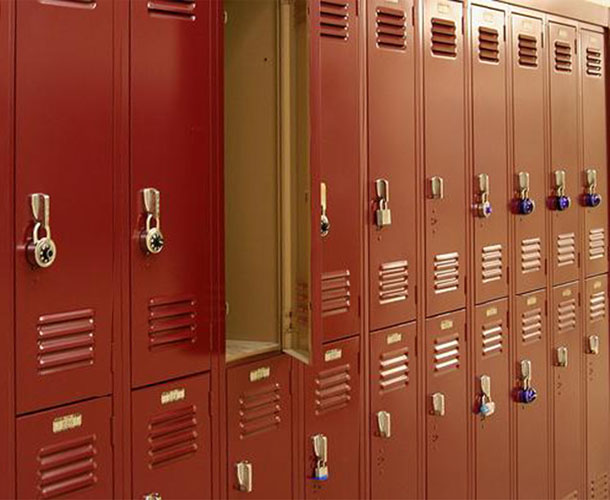 Lockers y bibliotecas
